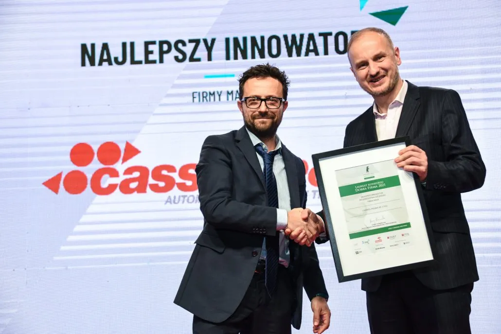 Cassioli vincitrice del Premio “Best Innovator” 2021 - Cassioli